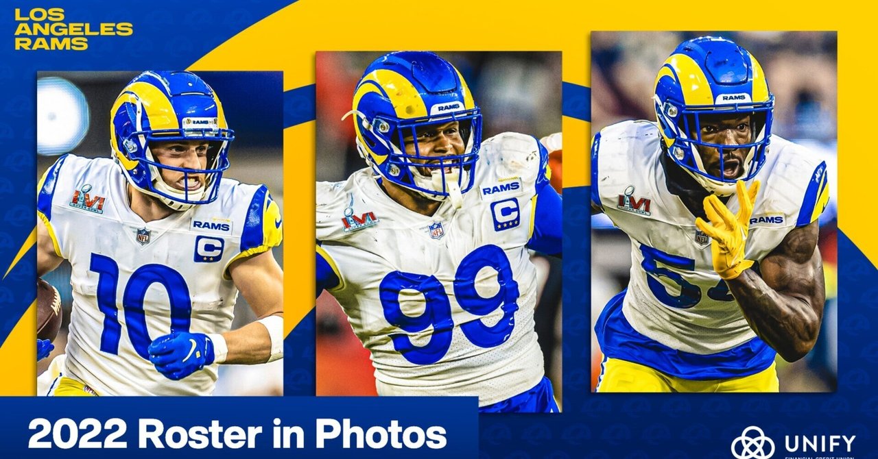 2022 Los Angels Rams Roster｜SG3