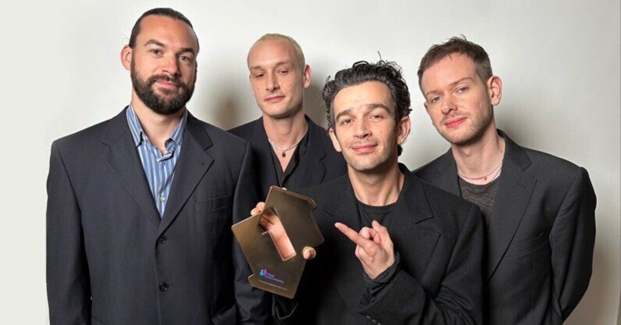 The 1975が初登場1位！最新全英チャート（22/10/14~10/20） ｜THE MAINSTREAM(沢田太陽)｜note