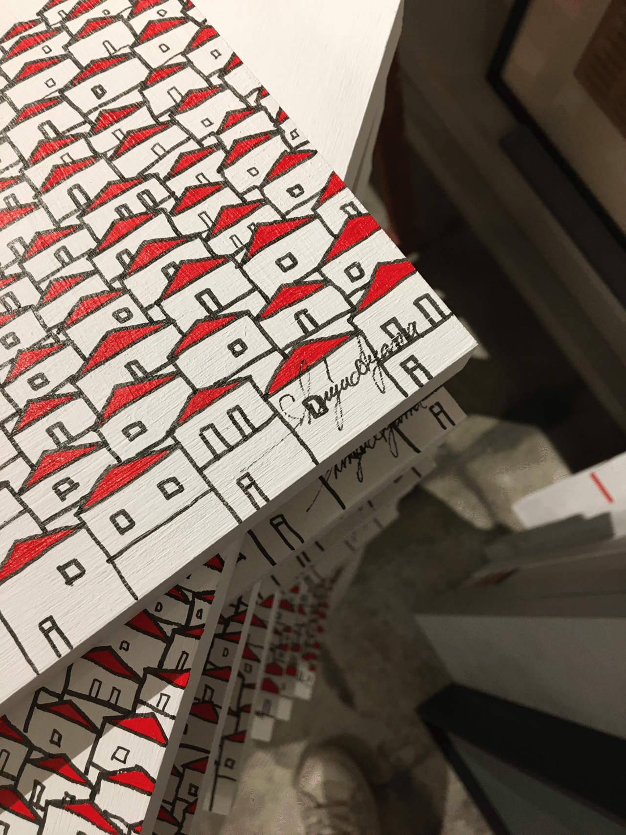 サイン入れ終了。｜SHINYA AYAMA