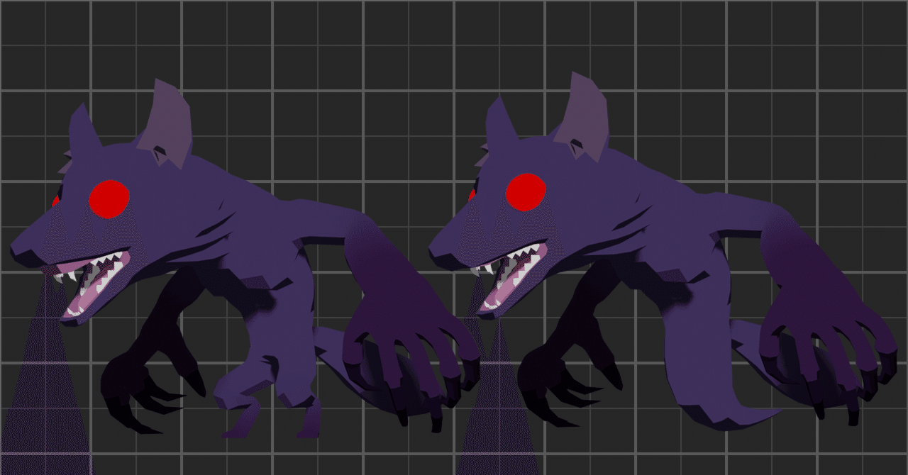 "Werewolf 3D for Werewolf Game"Unity Asset information｜SigmoidButtonAssets