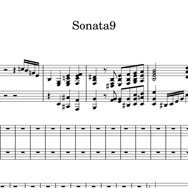 Sonata9｜Gotzh