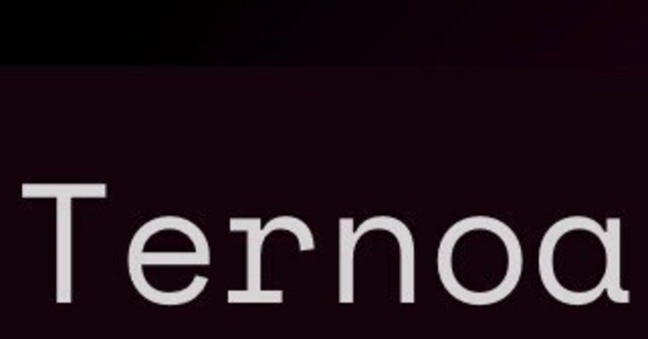 【web3】Ternoa｜AI+Web3+脱炭素化エネルギー図鑑-Masato