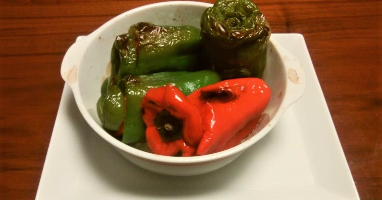 今日の料理(109)ピーマンの肉詰めロースト｜TATSUKI(真のペンギン)@フォロバ100%