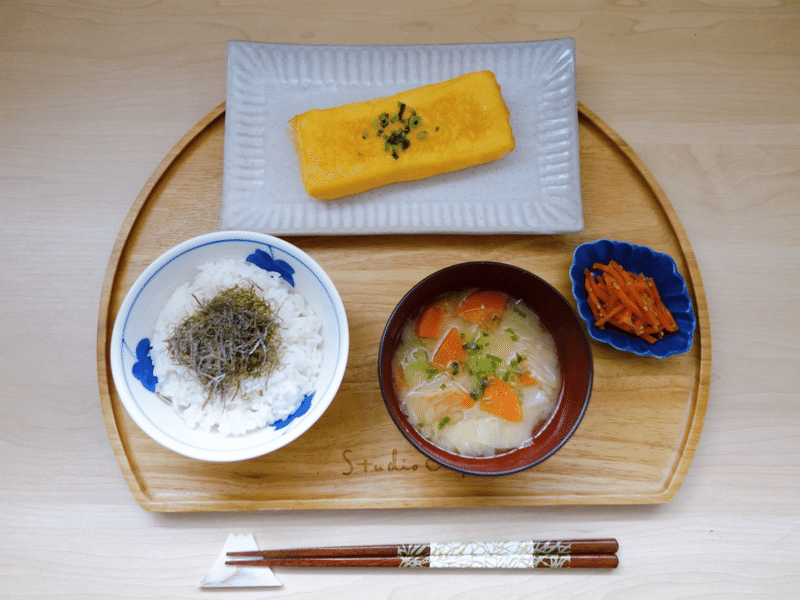 #03 至福のだし巻き卵定食｜nechan