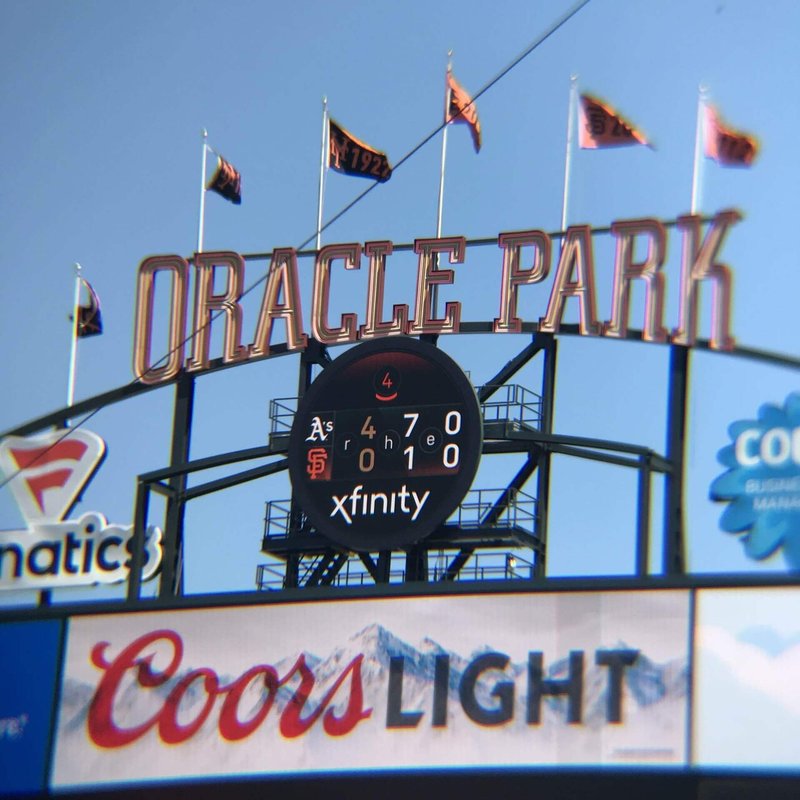 【MLB30球場全部行く】サンフランシスコ・ジャイアンツ(7/30)｜みーがん