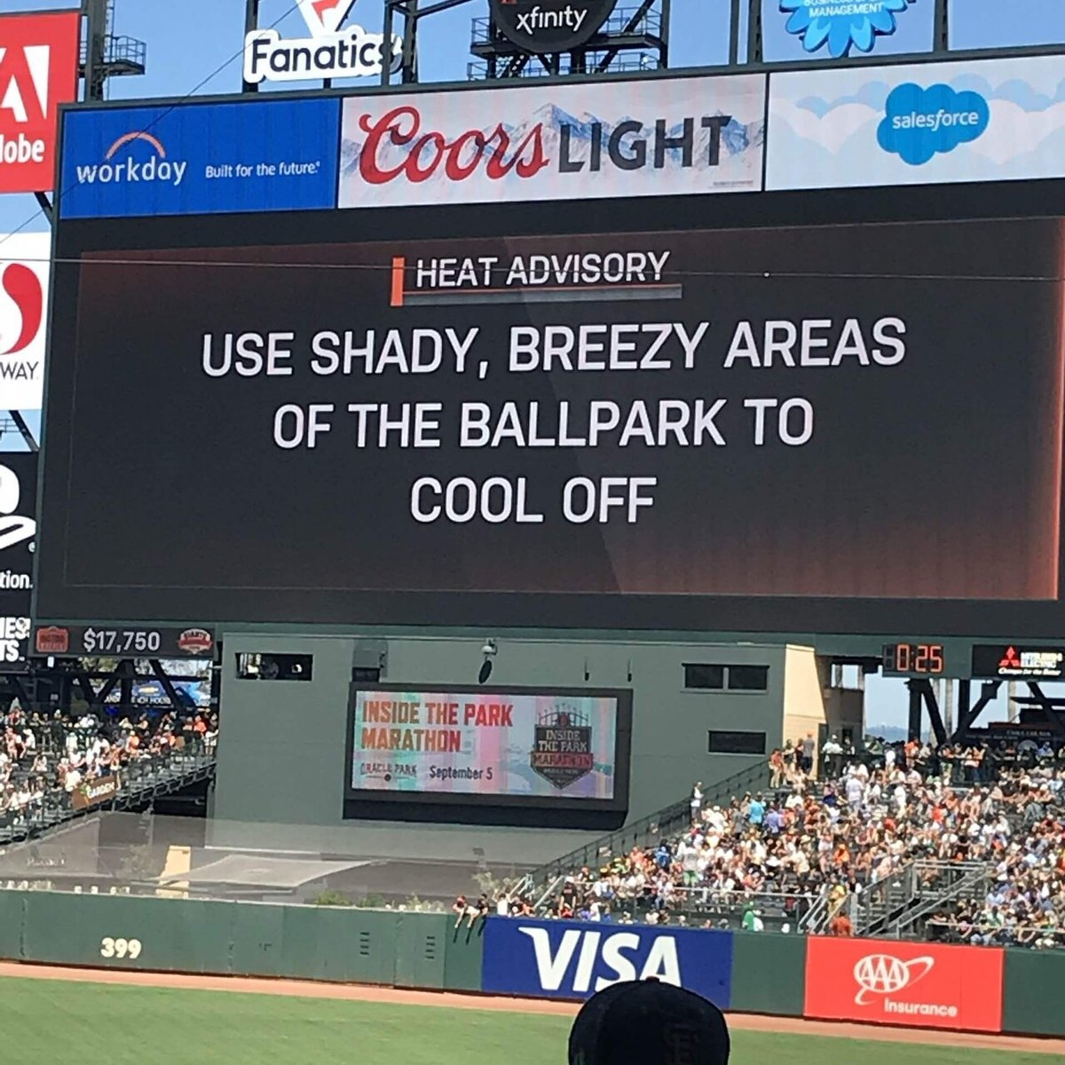 【MLB30球場全部行く】サンフランシスコ・ジャイアンツ(7/30)｜みーがん