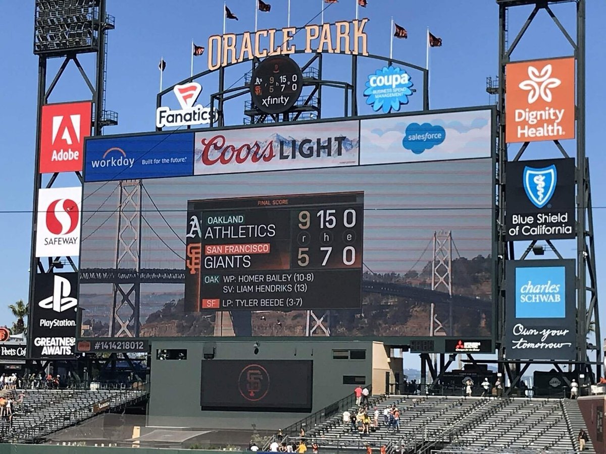 【MLB30球場全部行く】サンフランシスコ・ジャイアンツ(7/30)｜みーがん