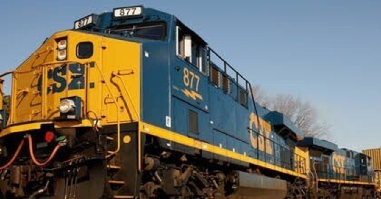 CSXコーポレーション(CSX)が2022年3Qの決算発表｜tack