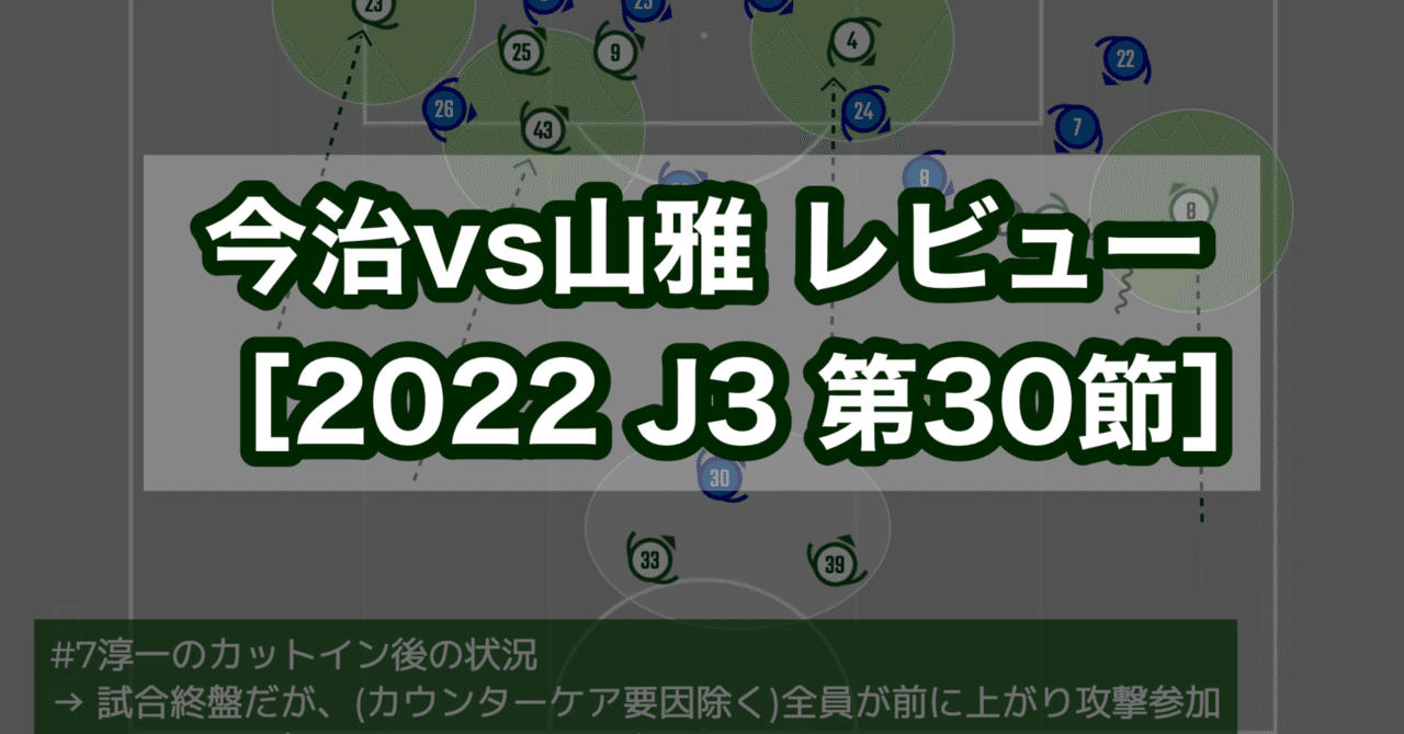 FC今治vs松本山雅FC レビュー【2022 J3 第30節】｜すぴっち｜note