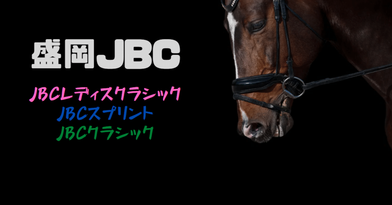 11/3 盛岡JBCシリーズ 10,11,12R【見解付き】｜tc