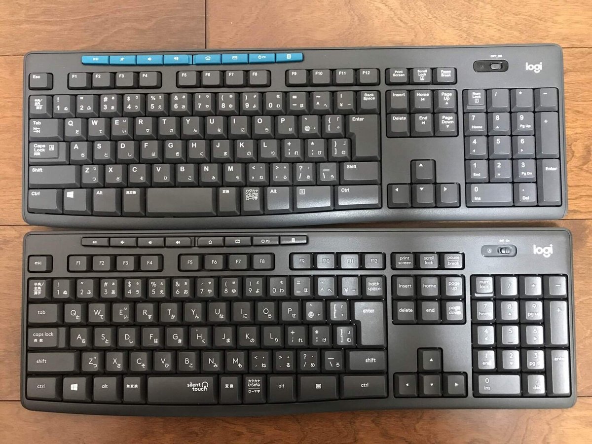 ロジクール ワイヤレスキーボード K295GP 静音｜竜丸