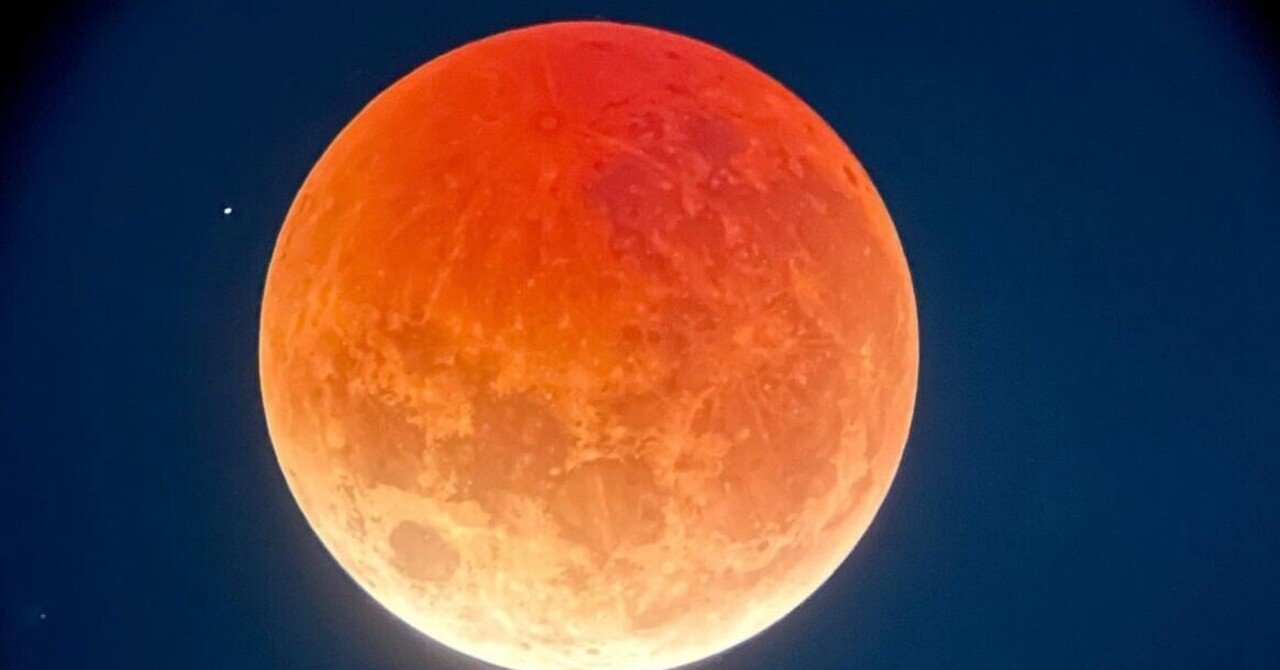 皆既月食と天王星食。｜緒方 彩夏(ayaka.o)｜note