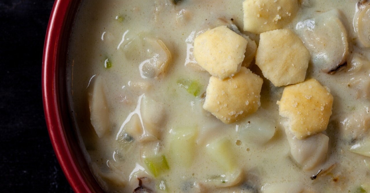 アメリカを食べる 6 New England Clam Chowder ニューイングランド クラム チャウダー｜masasus