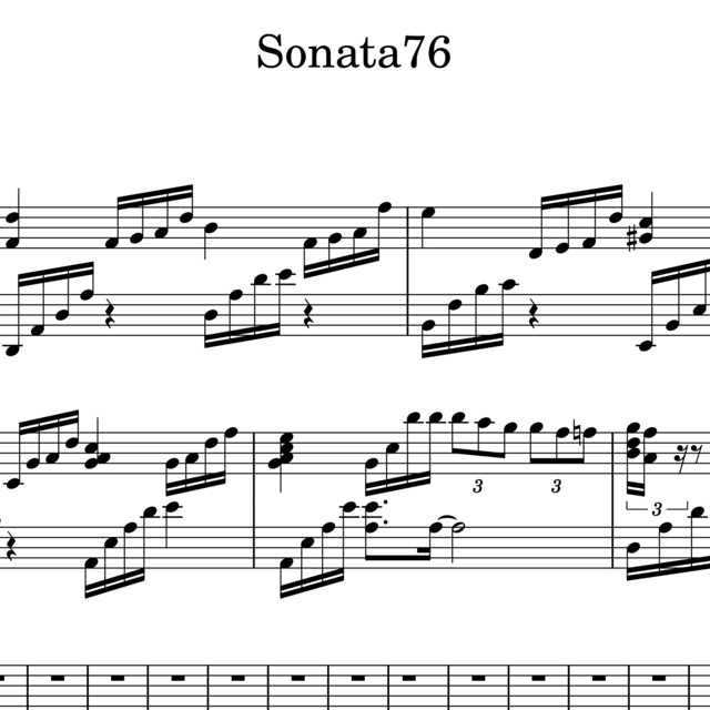 Sonata76｜Gotzh
