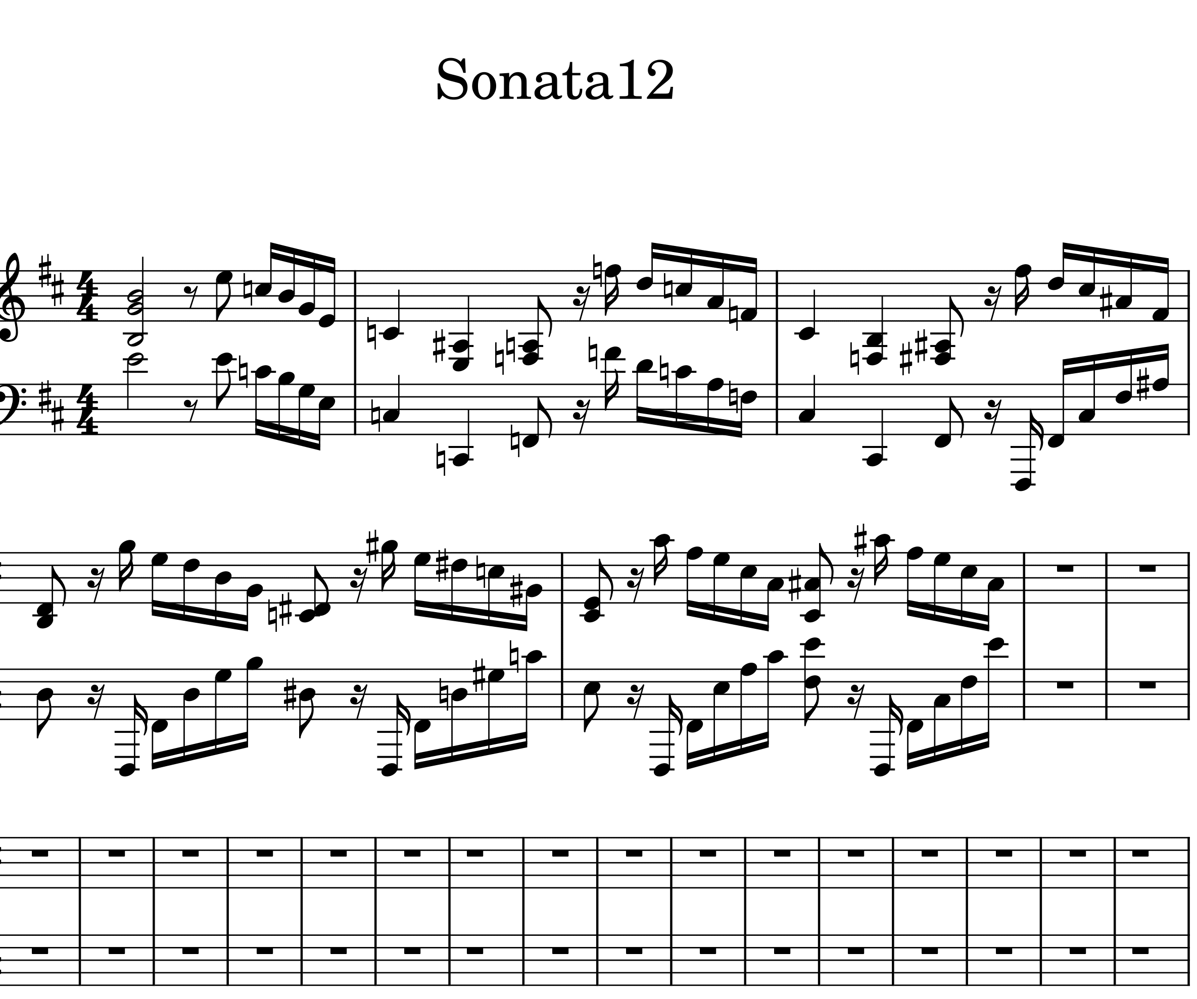 Sonata12｜Gotzh