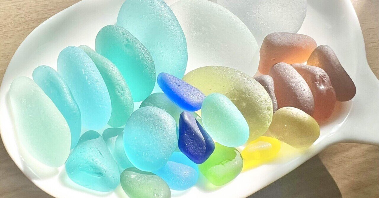 シーグラスを通じた出逢い｜FLOW OCEAN｜note