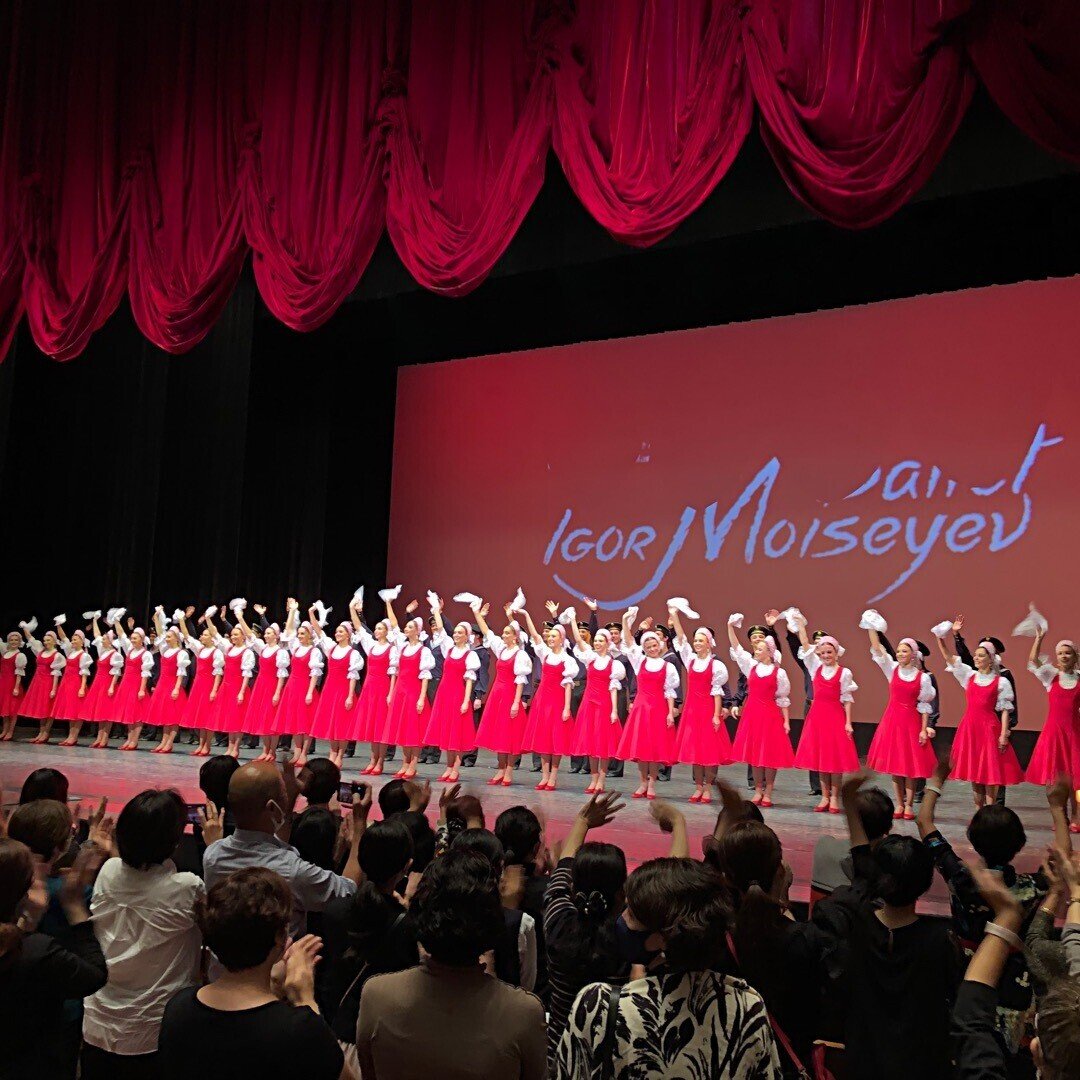 Ansamble Moiseev 東京公演を観に行きました。20世紀の振付家の作品のヒントとなる素晴らしいプログラムと魅力的なダンサー達による ...