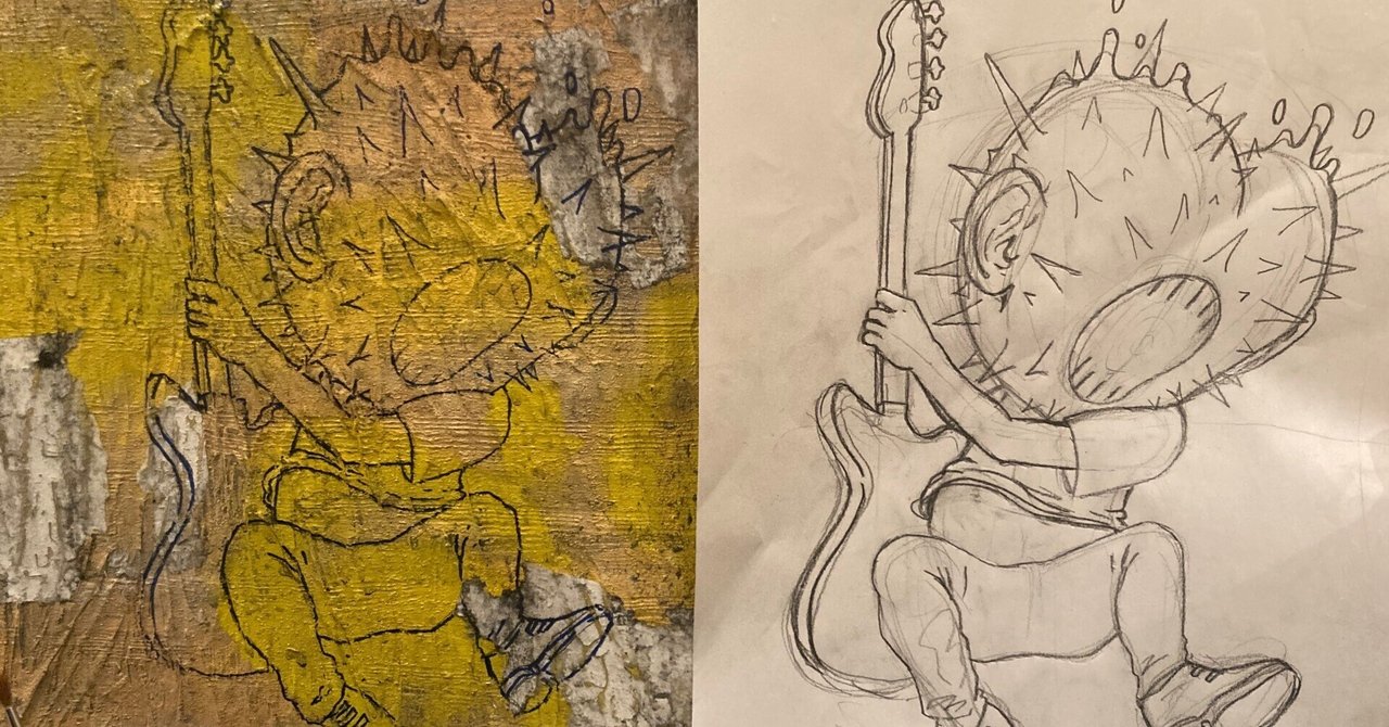 ファンアートに着手した｜仁道 渦(JINDO UZU)｜note