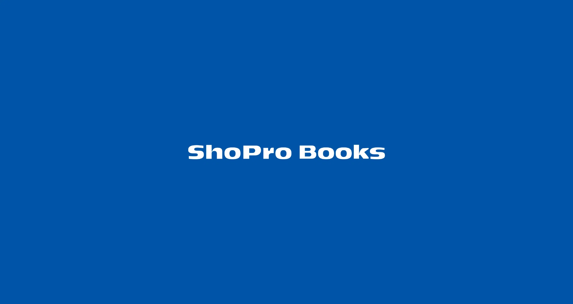 ShoPro Books｜note