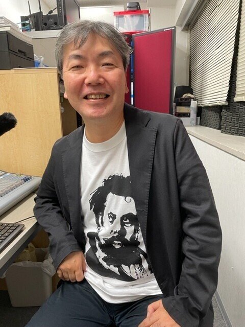 いま新国立劇場でも販売中の話題のムソルグスキーTシャツを着て。11/19本日16時よりOTTAVA Accademia「ことばの教室」、田中直 ...