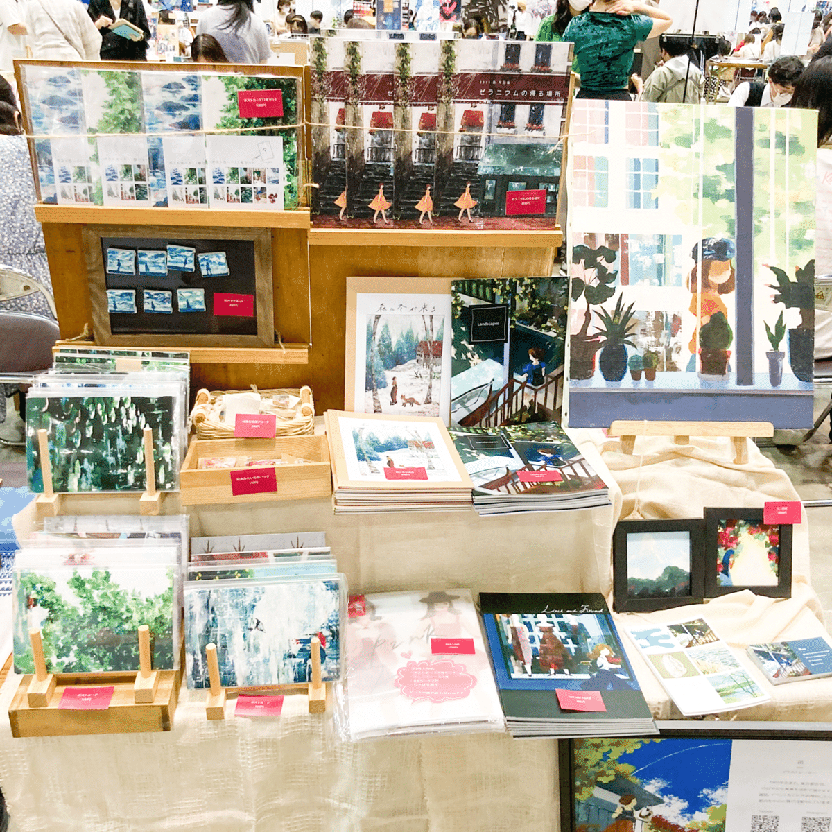 COMITIAブースレイアウトの決め方｜苗