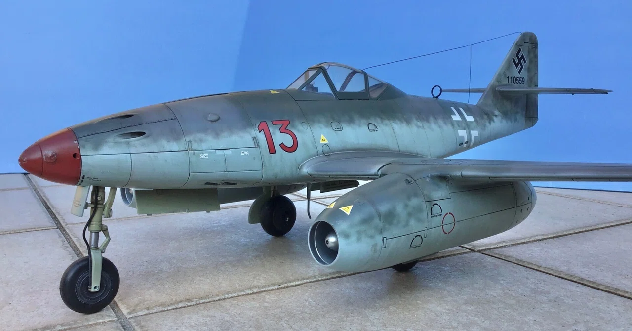 1/18 Hobby Boss ME262作りました｜HowBank MASA