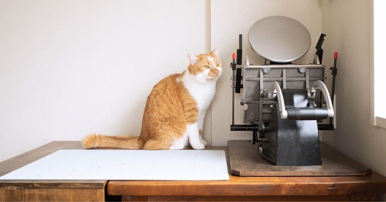 活版印刷機、キタレリ。｜junko・studio tail