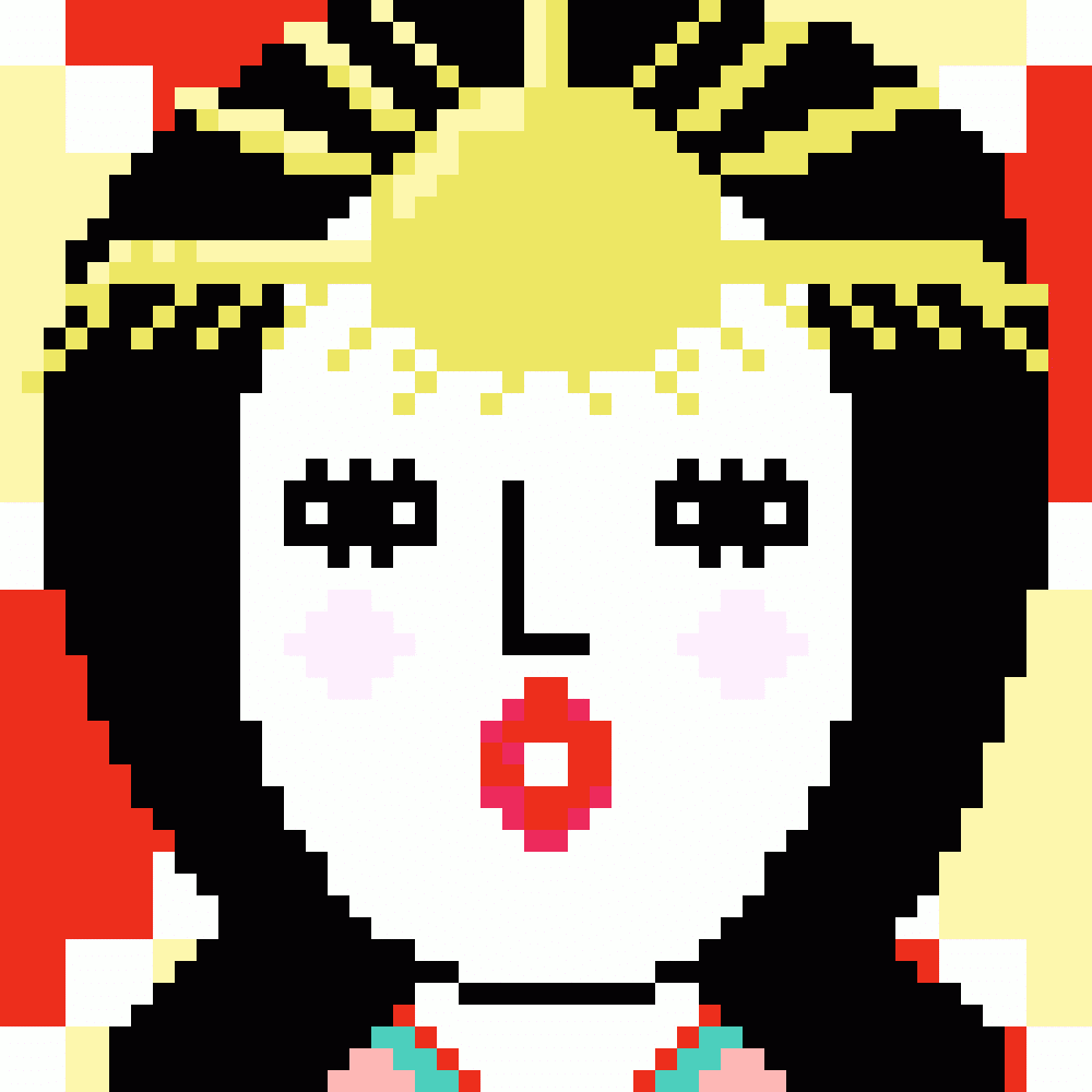 Pixel art 古事記 〜黄泉比良坂〜｜386_nft