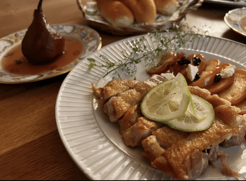 洋梨のコンポート｜mieのkitchen｜note