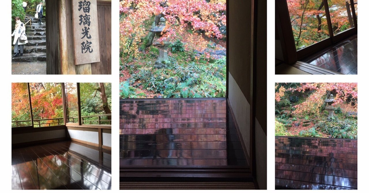 「瑠璃光院まだ間にあいし床紅葉」｜Frau Schnitt｜note