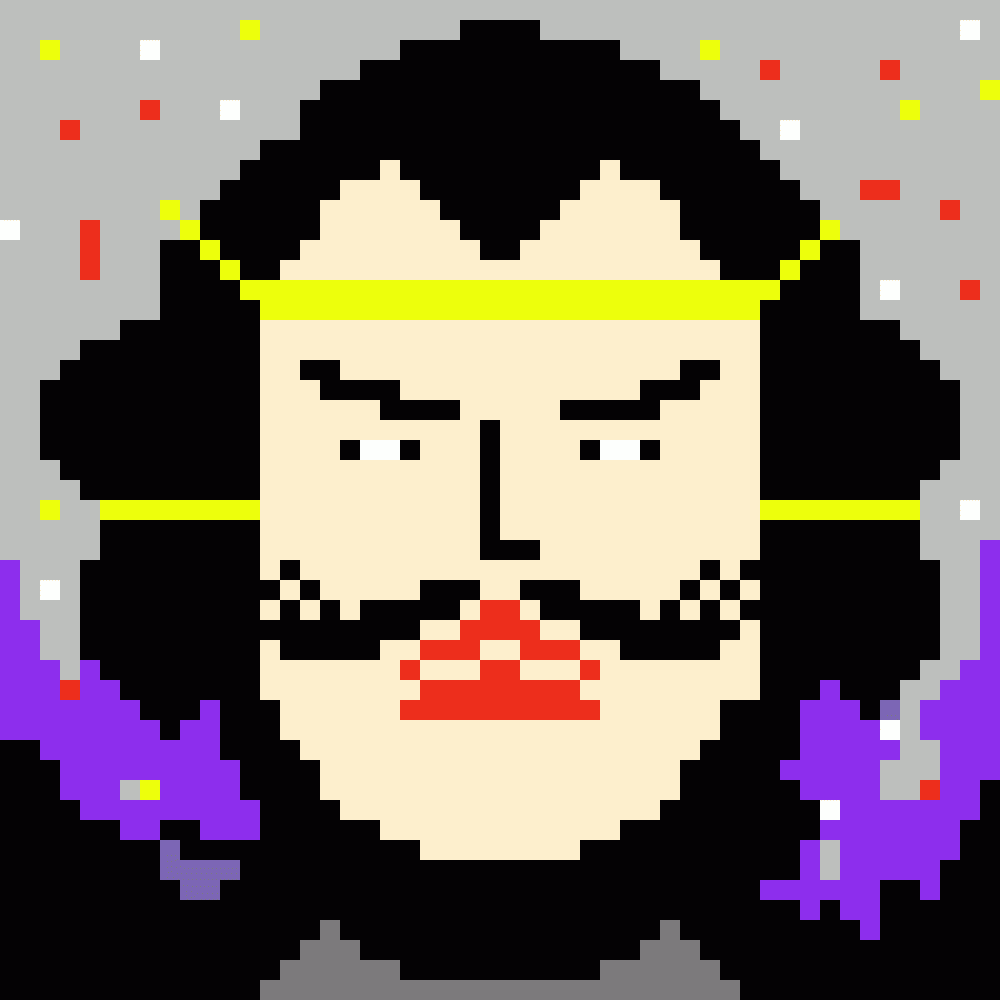 Pixel art 古事記 〜天岩戸〜｜386_nft