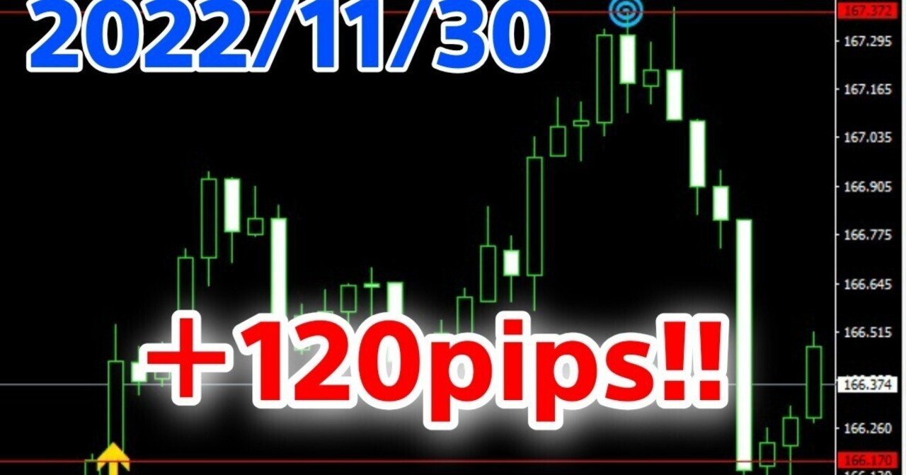 【FX】至高のサインツール【D-leon】検証日記 11月30日トレード結果＆【D-leon】11月の決算！｜ナポレオンFX