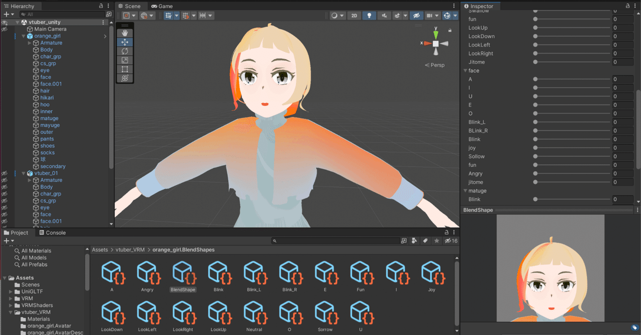 【blender→Unity→キャプチャソフト】Vtuberモデル作ってみた備忘録｜itaru @blender