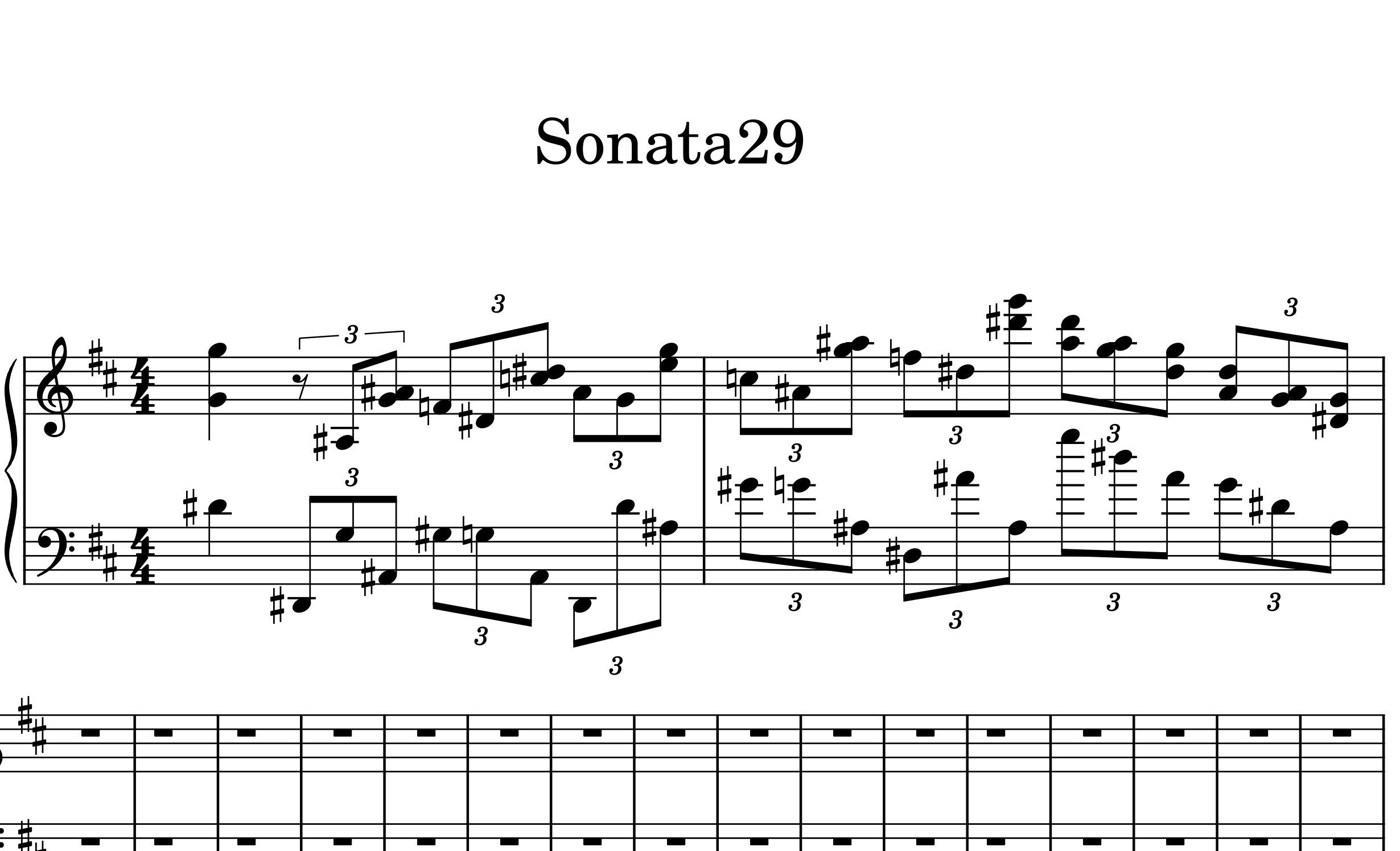 Sonata29｜Gotzh