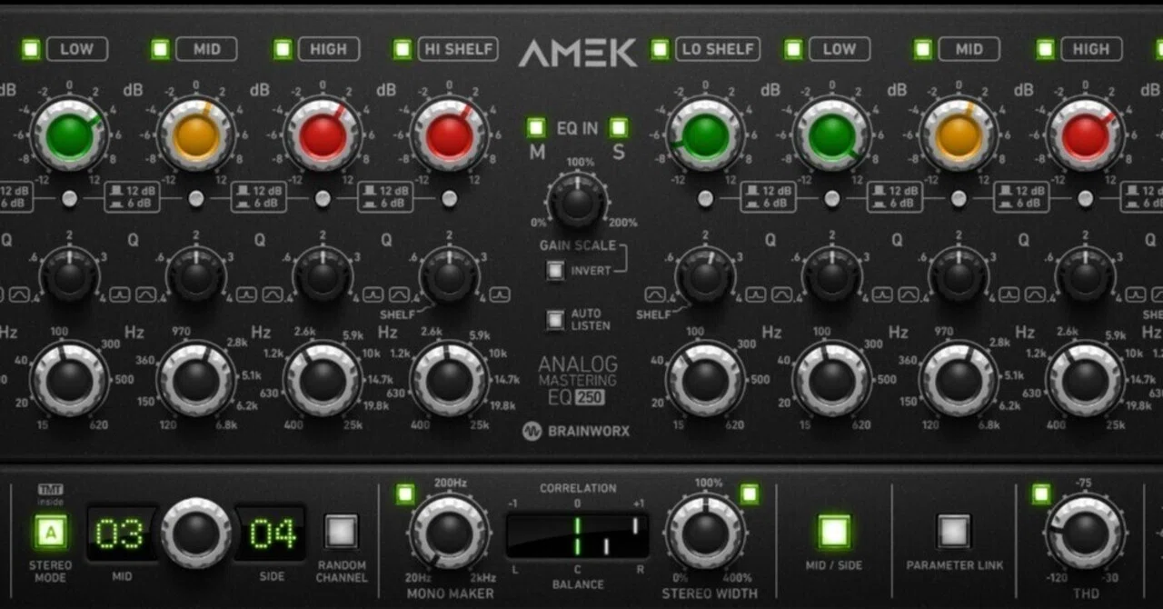 AMEK EQ 250 所感｜し～む
