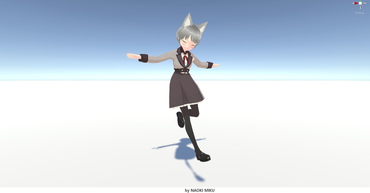 【VRChat】AFKモーションの変更方法（Avatar3.0）｜NAOKI MIKU