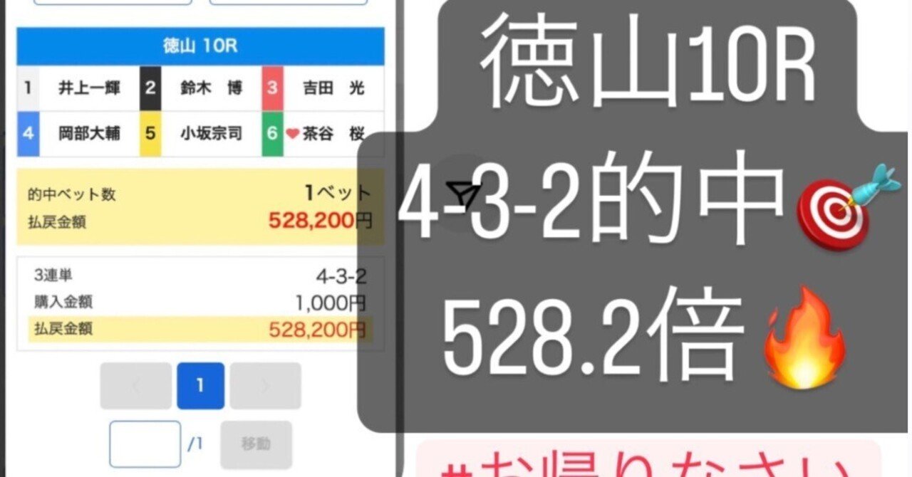 12月2日 ️‍🔥的中報告📣｜競艇予想士🚨chichan｜note