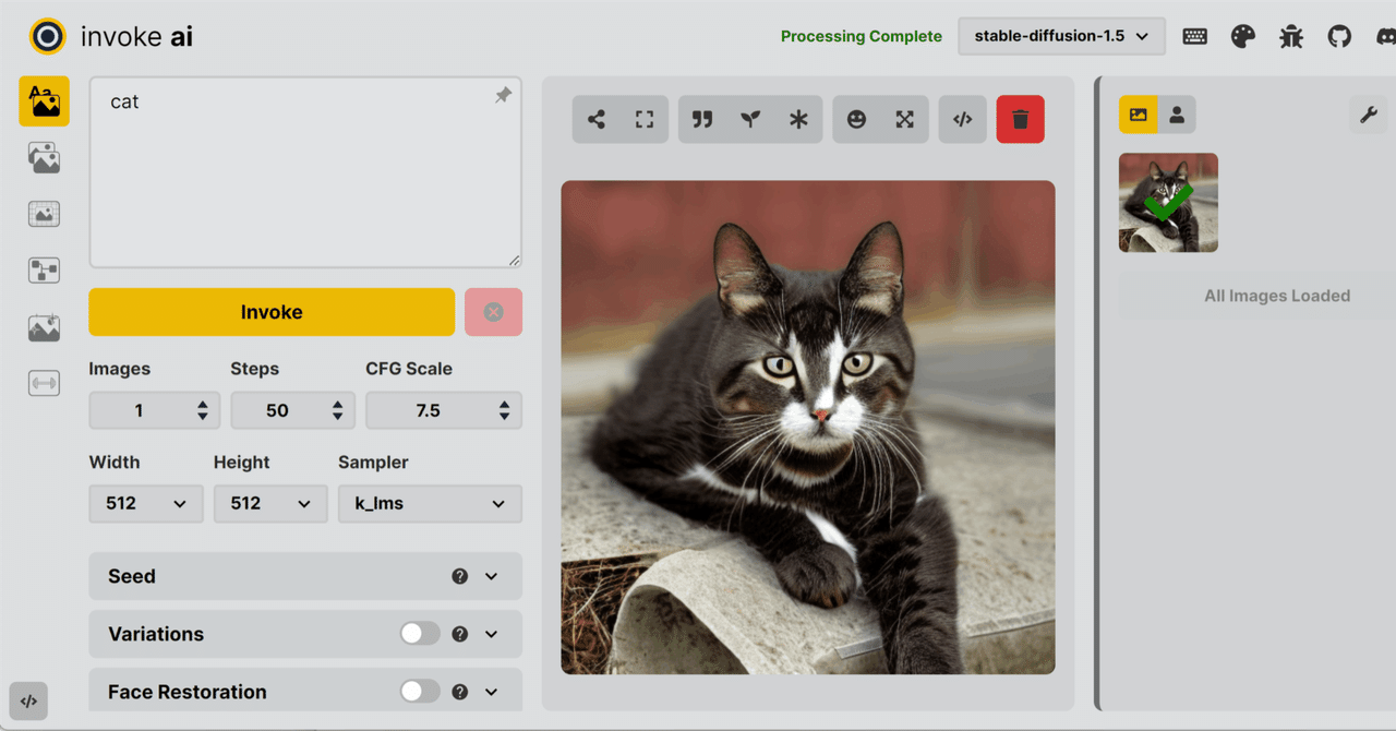 InvokeAI の使い方｜npaka