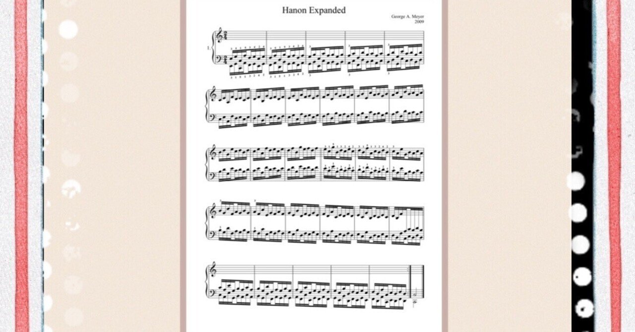 ハノンをやり倒す！｜JPF ピアノ教室 ーピアノでえいごー