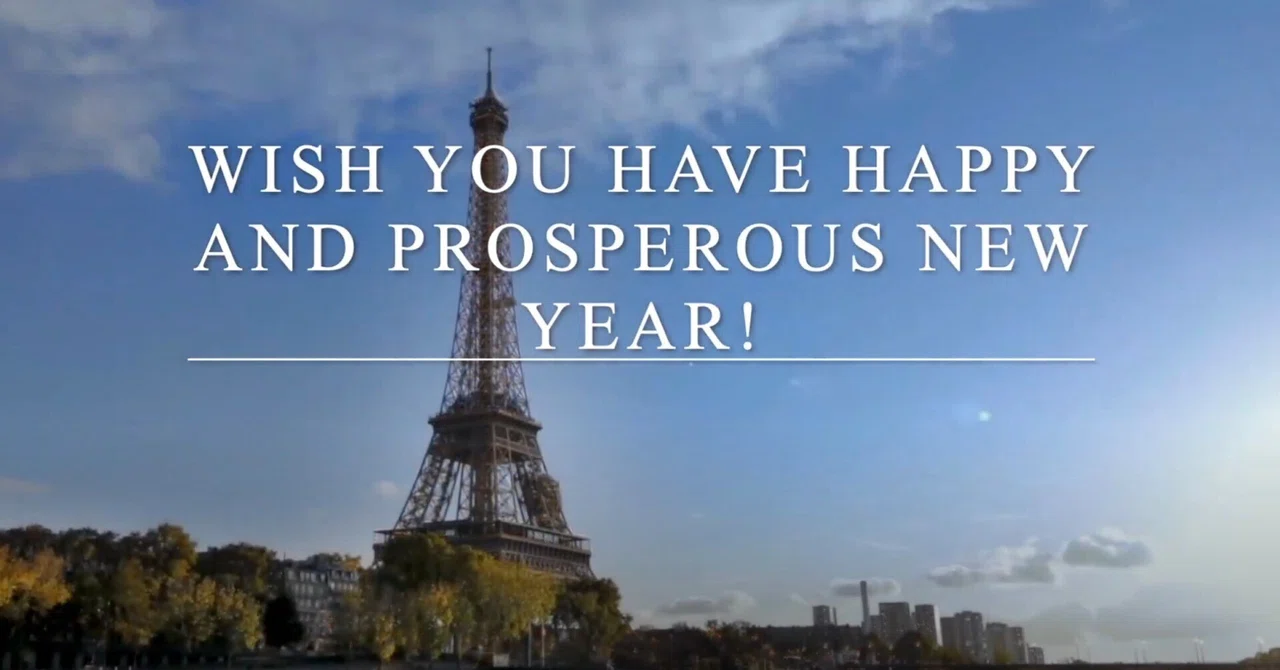 WISH YOU HAVE HAPPY & PROSPEROUS NEW YEAR !｜artoday - chiaki