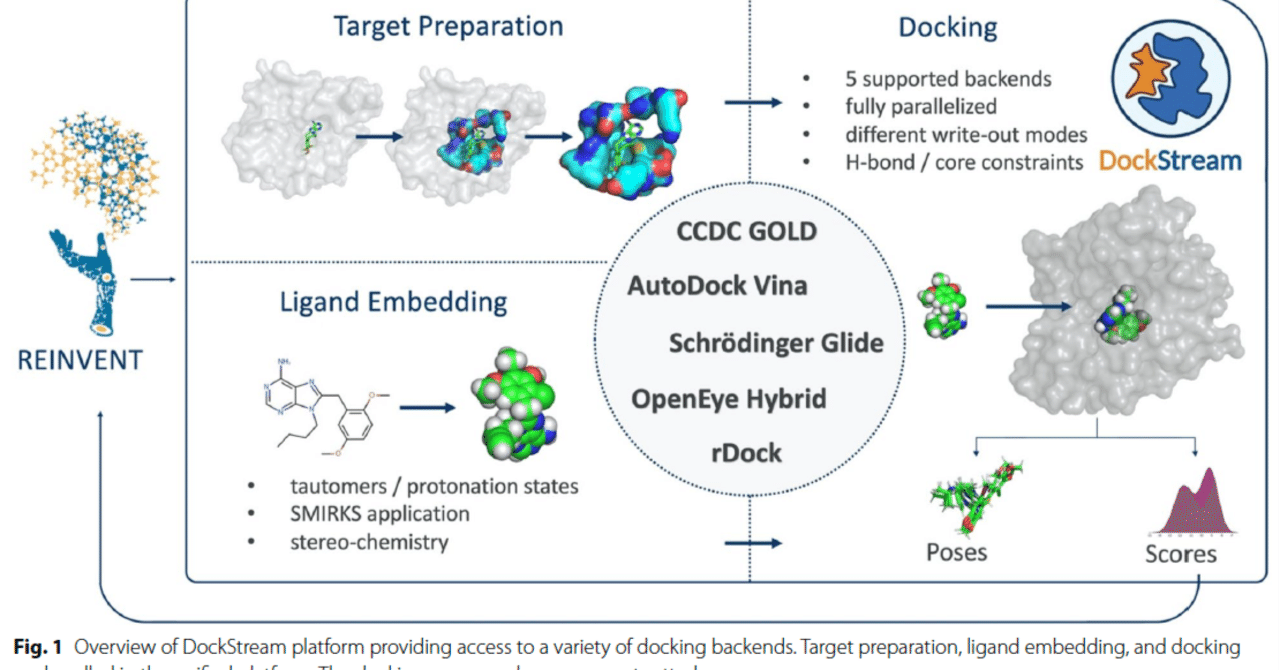 書記が論文読むだけ#1043-DockStream: a docking wrapper to enhance de novo molecular design｜Writer_Rinka｜note