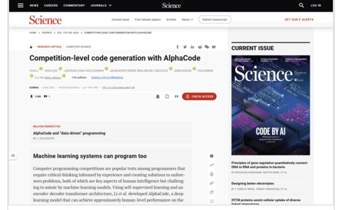 DeepMindが開発したAIの「AlphaCode」がプログラミングコンテストで「平均」評価を獲得 - GIGAZINE https ...
