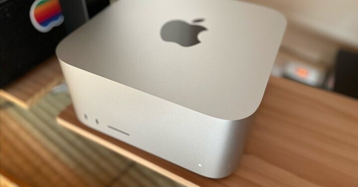 Mac Studio を 1 ヶ月使ってみて|otanikohei Mac Studio を 1 ヶ月使ってみて|otanikohei