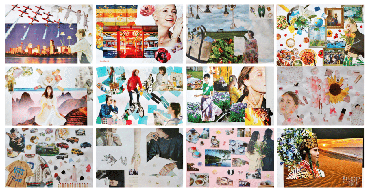 私が作ったコラージュを紹介します｜Coco Collage Lab.｜note