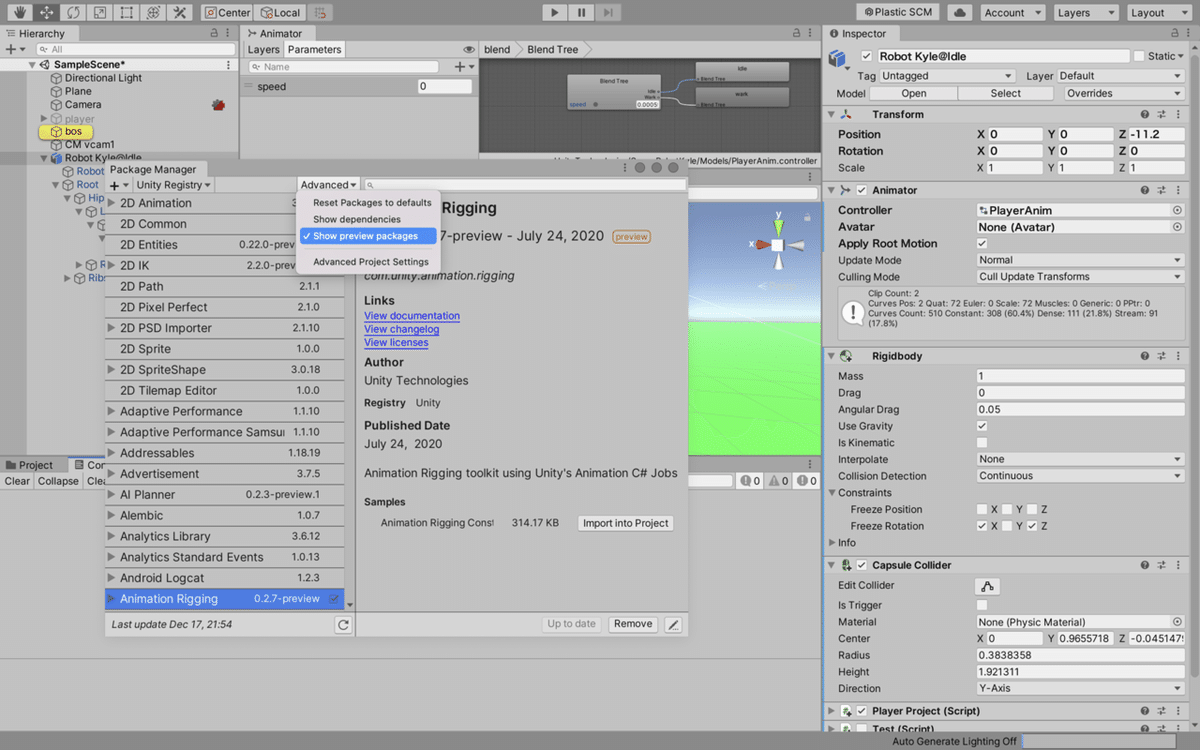 UnityでAnimation riggingを使って、腕のリアルな動きを作ってみよう。｜Gingyaeru