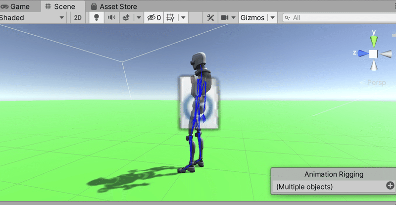 UnityでAnimation riggingを使って、腕のリアルな動きを作ってみよう。｜Gingyaeru