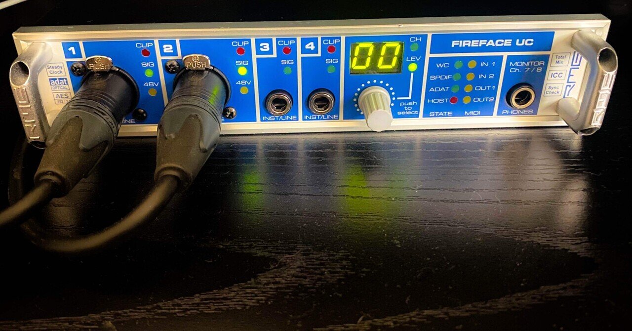 RME Fireface UCを4ヶ月使ってみて…レビューします。｜Yugen