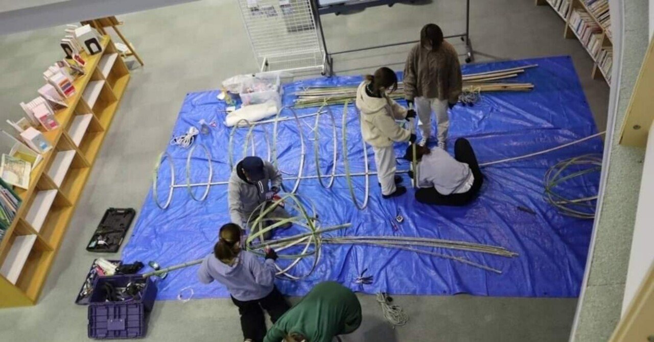 こよみのよぶねはゼミの学びとリンクする 1月行灯制作チーム「岐阜市立女子短期大学 畑中ゼミ」｜こよみのよぶね｜note