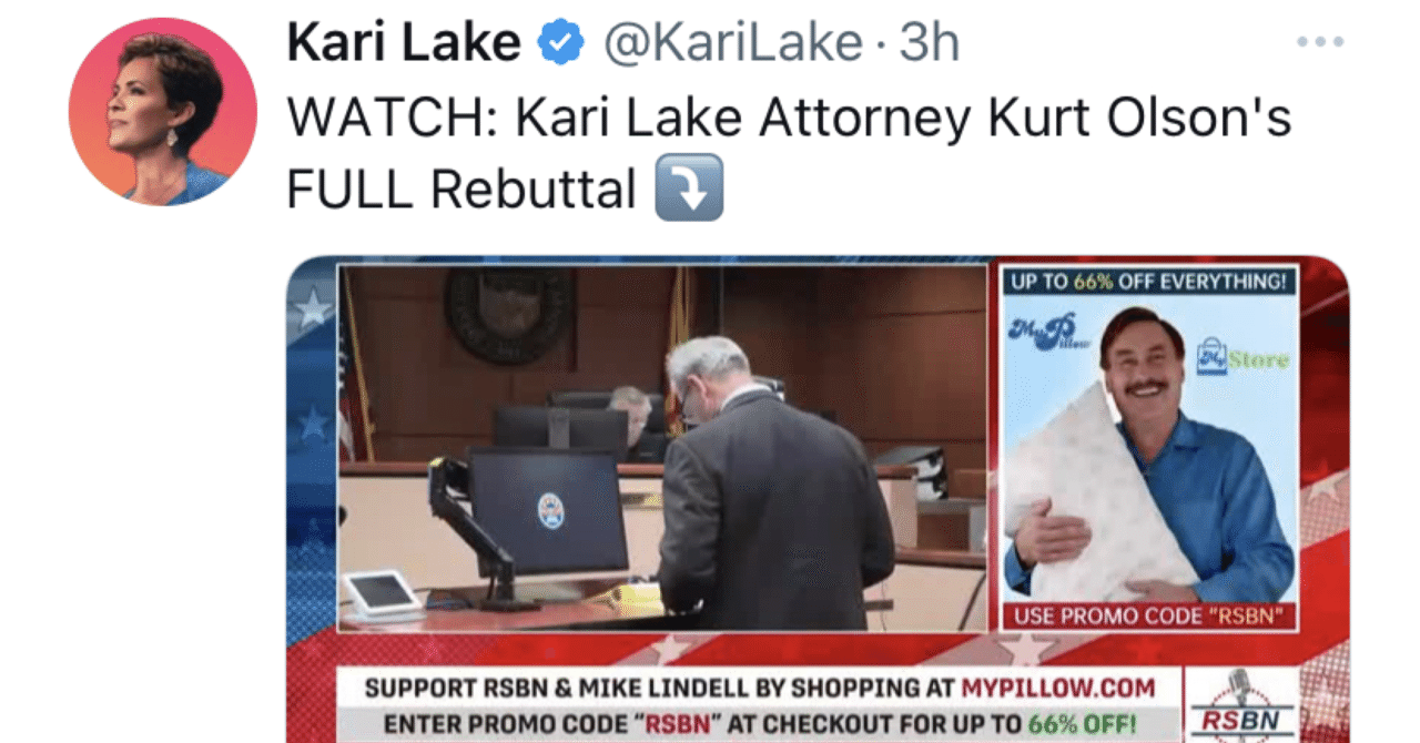 WATCH: Kari Lake Attorney Kurt Olson's Full Rebuttal - Kari Lake｜Spiderman886