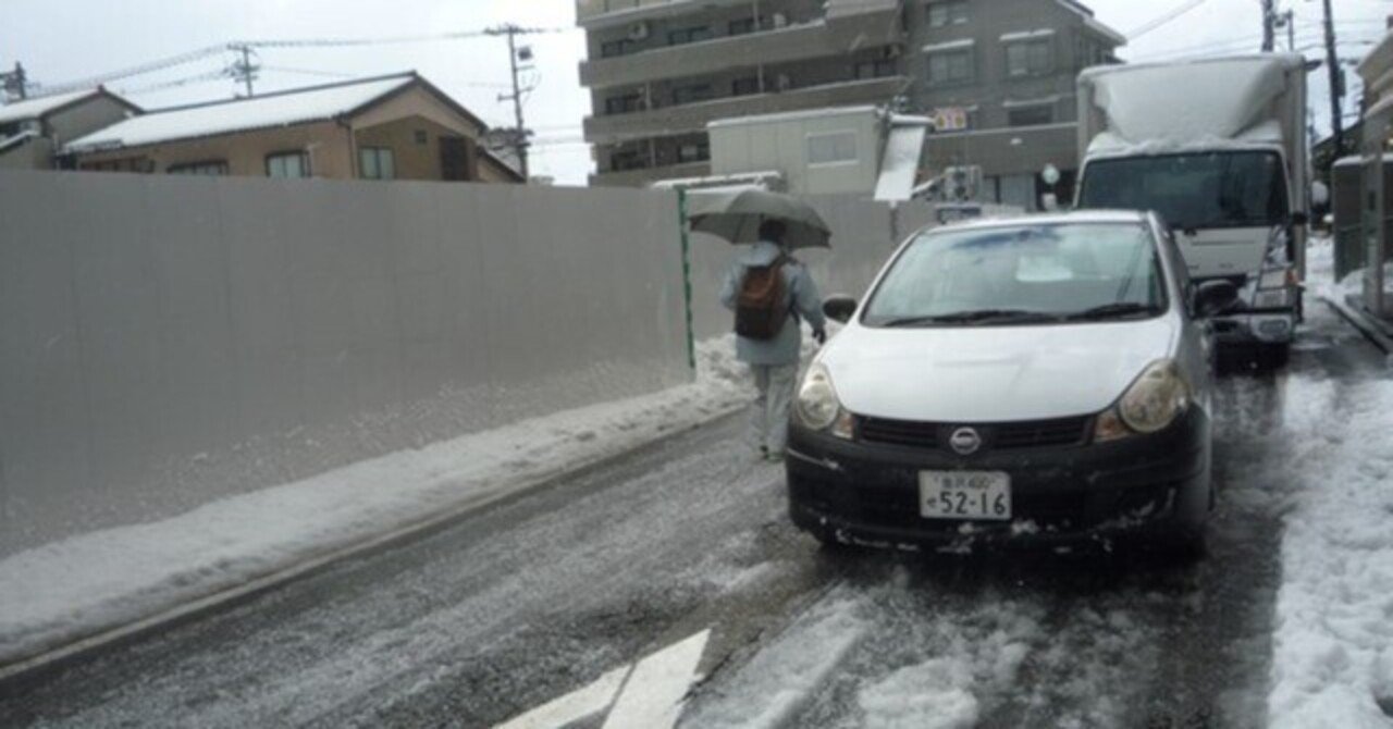 クリスマス寒波による久しぶりの大雪｜koichi sugihara｜note